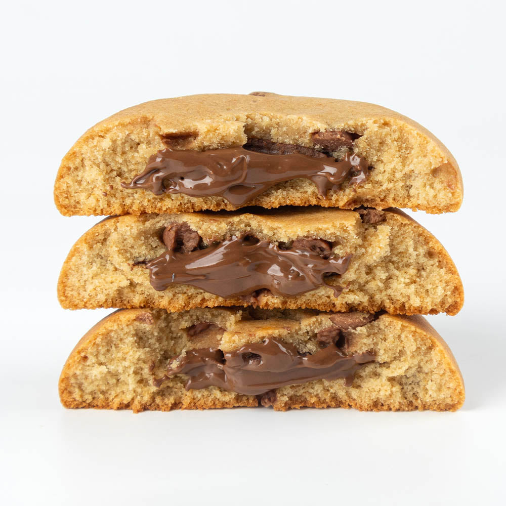 Chunky Choc Chip Loaded with Choc Hazelnut 100g - Protein Cookies ...