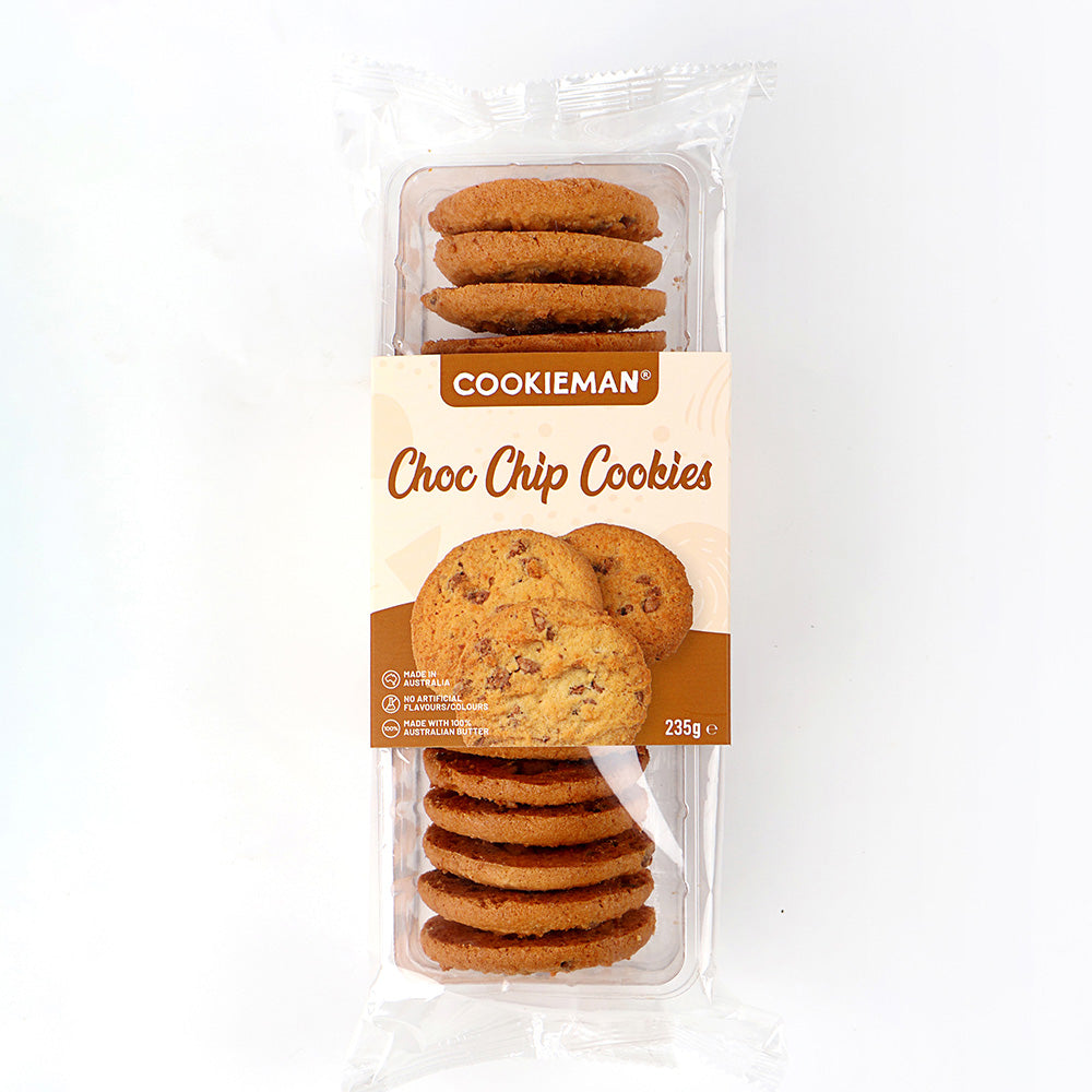 Choc Chip 235g – Classic Australian Biscuits | Delivered | Cookie Man ...